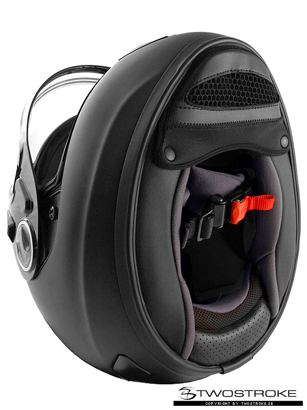 Scorpion EXO-700 Snöskoterhjälm (Elvisir) Svart | Scorpionhelmets